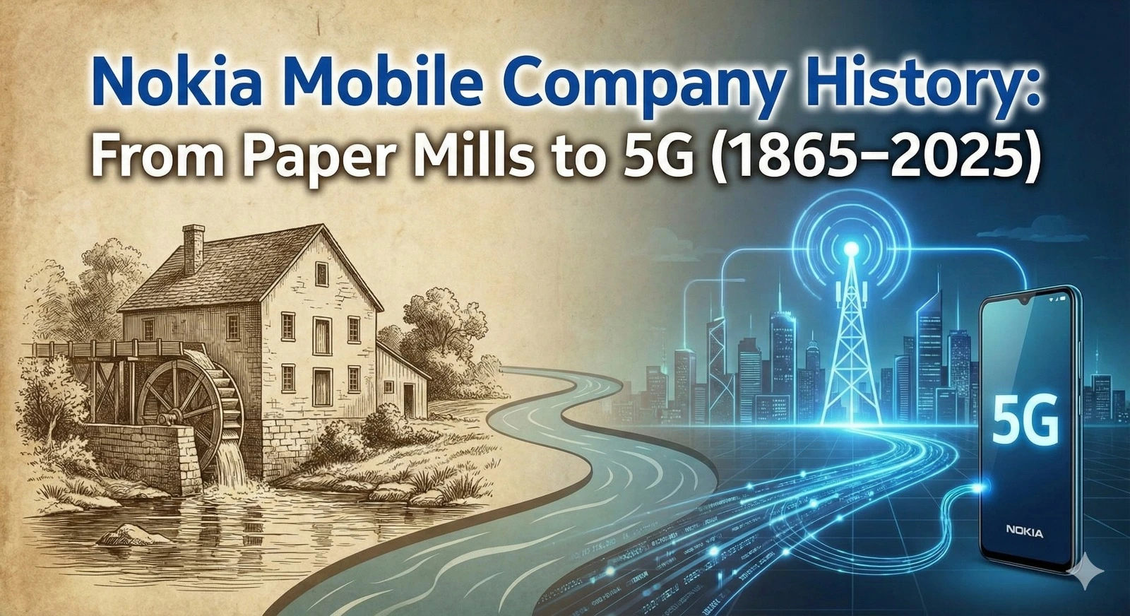 Nokia Mobile Company History: From Paper Mills to 5G